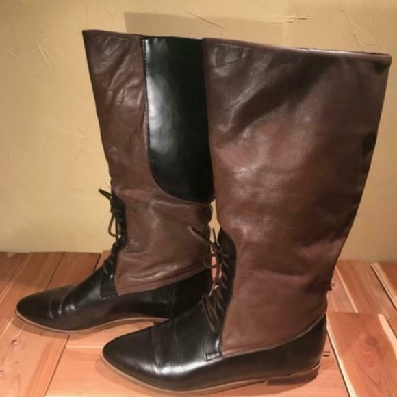 Maine Woods | Shoes | Vintage Maine Woods Black Brown Jockey Boots Si ...